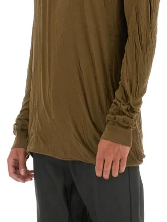 Rick Owens Oversized Cotton T-Shirt - Brown