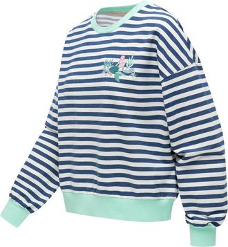Ragwear Sweater Wuss Stripes Hoodie mit verstellbarer Kapuze