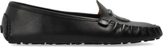 Ferragamo Femme, Chaussures, Noir, Taille: 38 1/2 EU Danel Mocassins