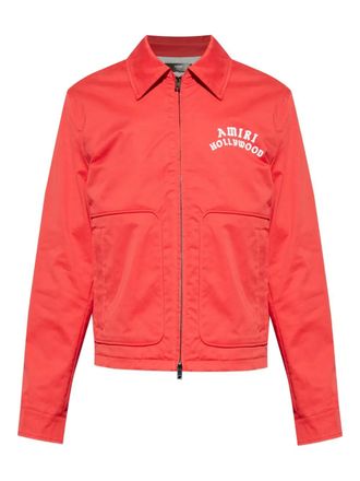 Amiri veste à broderies - Rouge
