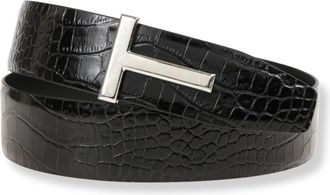 Tom Ford Homme, Accessoires, Noir, Taille: 105 CM Ceintures