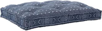 vidaXL Pallet Sofa Kissen Indigo-Druck Stoff Vidaxl
