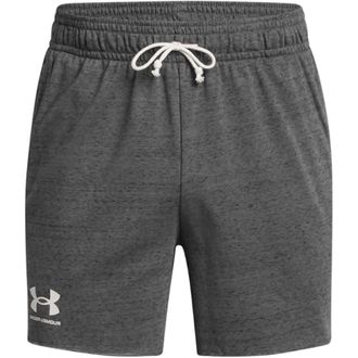 Under Armour Rival Terry Shorts - - Shorts - Herren - Grau - M