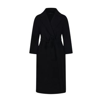 Max Mara Esturia Mantel - - Coats - Damen - Schwarzk - M