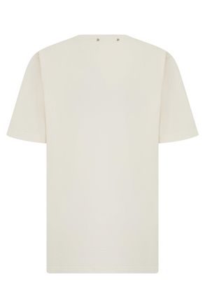 Golden Goose Mens Cotton T-Shirt Heritage White T-Shirts And Polos