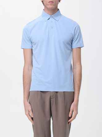 H&egrave;SKIMO Polo Homme couleur Bleu Ciel