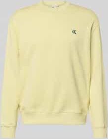 Calvin Klein Jeans Sweatshirt aus reiner Baumwolle