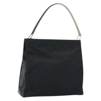 Prada Pre-owned Nylon Schultertasche - - Pre-owned - Damen - Schwarzk - ONE SIZE