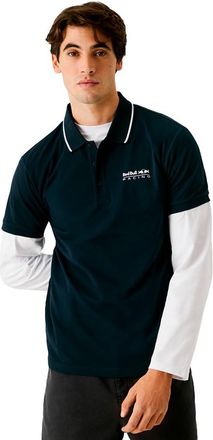 Pepe Jeans London Red Bull Racing X Herren-Poloshirt mit TIPP-Logo, Blau (Dulwich Blue), XXL