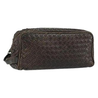 Bottega Veneta Pre-owned Vintage Clutch Bag - - Pre-owned - Damen - Braun - ONE SIZE
