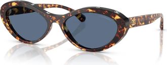 Chanel 5416 Oval Sonnenbrille - - Accessories - Damen - Braun - 57 MM