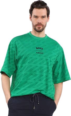 HUGO BOSS Ajbxng Talboa T-Shirt f&uuml;r Herren (Gr&uuml;n)