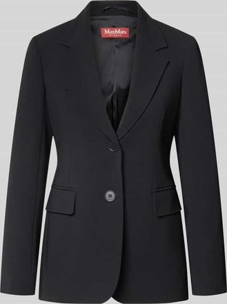 Max Mara Slim Fit Longblazer mit Reverskragen Modell LINZ