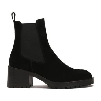 Kazar Wildlederstiefel mit Rei&szlig;verschluss - - Shoes - Damen - Schwarzk - 36 EU