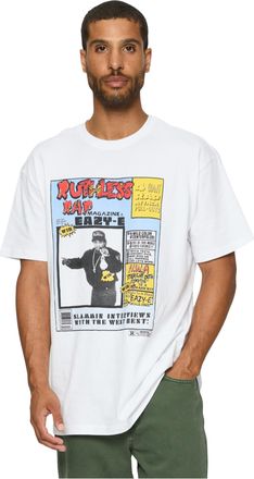 Mister Tee Herren T-Shirt Eazy-E Rap Magazine Oversize Tee White XL