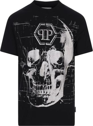 Philipp Plein Herren, Oberteile, Schwarzk, XLGröße