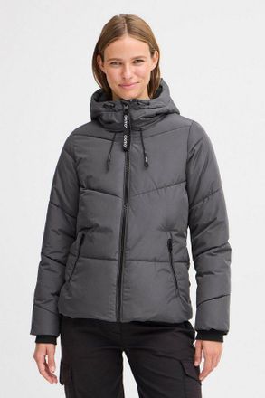 Oxmo Steppjacke OXJUCHENA Wärmende Steppjacke mit Reißverschlusstaschen
