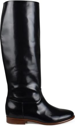 Gabriela Hearst Stiefel - Tall Boots In Glossy Patent Leather - Gr. 37 (EU) - in Schwarz - f&uuml;r Damen
