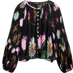 Desigual BLUS_Momo, 2000 Black, M