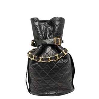 Chanel Sac bandouli&egrave;re Matelass&eacute; Pre-owned - Femme - Pre-owned - Noir - Taille: ONE Size