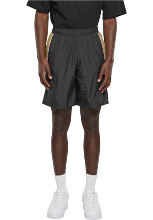 Urban Classics Herren Shorts Piped Track Shorts, Kurze Trainingshose f&uuml;r M&auml;nner, Loose Fit, Knielang, Gr&ouml;&szlig;en S - 5XL