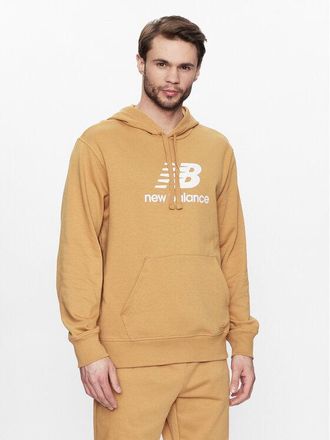 New Balance Sweatshirt MT31537 Orange Relaxed Fit