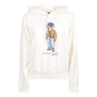Polo Ralph Lauren Damen, Sweatshirts & Hoodies, Wei&szlig;, XSGr&ouml;&szlig;e