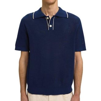 Selected Polo manches courtes en coton