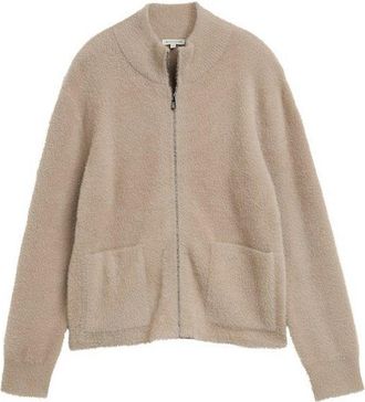 Tom Tailor Fleecejacke Kucheljacke Flauschiges Federgarn