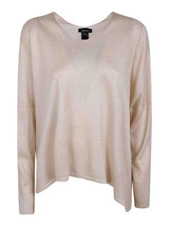 Avant Toi Pull &Agrave; Col V - Orange