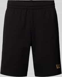 Emporio Armani Shorts mit elastischem Bund und Logo