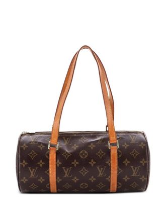 Louis Vuitton sac port&eacute; &eacute;paule Papillon Handbag en toile monogramm&eacute;e 30 - Marron
