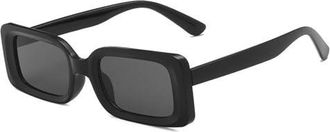 Generic Lunettes De Soleil Carr&eacute;es &Agrave; Petite Monture For Hommes Vacances For Femmes(Black)