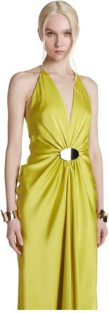 Simona Corsellini Femme, Robes, Vert, Taille: 38 FR Robe Ab11201