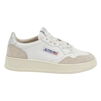 Autry Femme, Chaussures, Blanc, Taille: 37 EU Medalist Low Baskets