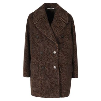 Tagliatore Manteau Droit Lillian - Femme - Manteaux - Brun - Taille: 34 FR