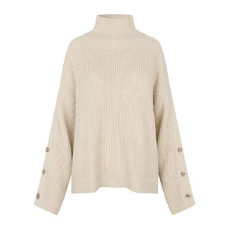Masai Langarm-Rollkragenpullover - - Knitwear - Damen - Beige - S