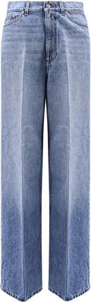 Stella McCartney Damen, Hosen, Blau, W25Größe