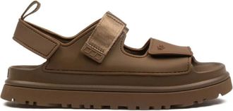 UGG Ugg, Femme, Chaussures, Brun, Taille: 38 EU GoldenGlow Flat Sandal