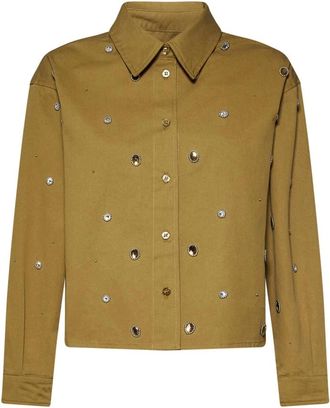 Silvian Heach Femme, Blouses et Chemises, Beige, Taille: 42 FR Shirt Hestua