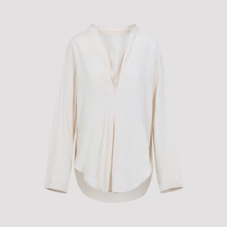 STUDIO NICHOLSON Pampa Draped Neck Top