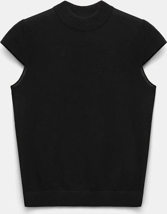 Dorothee Schumacher Pullover aus Merino und Seide mit Stehkragen