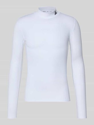 adidas Slim Fit Sport-Langarmshirt mit Logo-Print