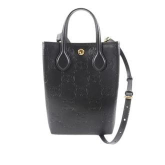 Gucci Sac bandouli&egrave;re en cuir Pre-owned - Femme - Pre-owned - Noir - Taille: ONE Size