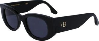 Victoria Beckham Femme, Accessoires, Noir, Taille: ONE Size Lunettes de soleil carr&eacute;es en ac&eacute;tate