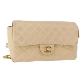 Chanel Pre-owned Leder Cross Body Bag - - Pre-owned - Damen - Beige - ONE SIZE