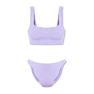 Hunza G Zweiteiliger Badeanzug Xandra - - Swimwear - Damen - Lila - ONE SIZE