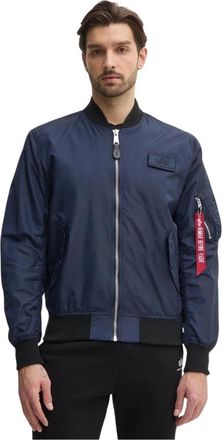 Alpha Industries Herren, Jacken, Blau, SGr&ouml;&szlig;e