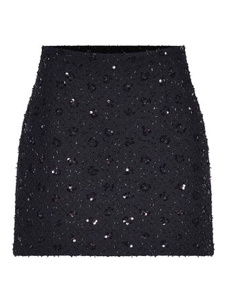 Amen Jupe Midi - Noir