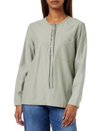 Dockers LONG SLEEVE BLOUSE RELAXED FOREST FOG L